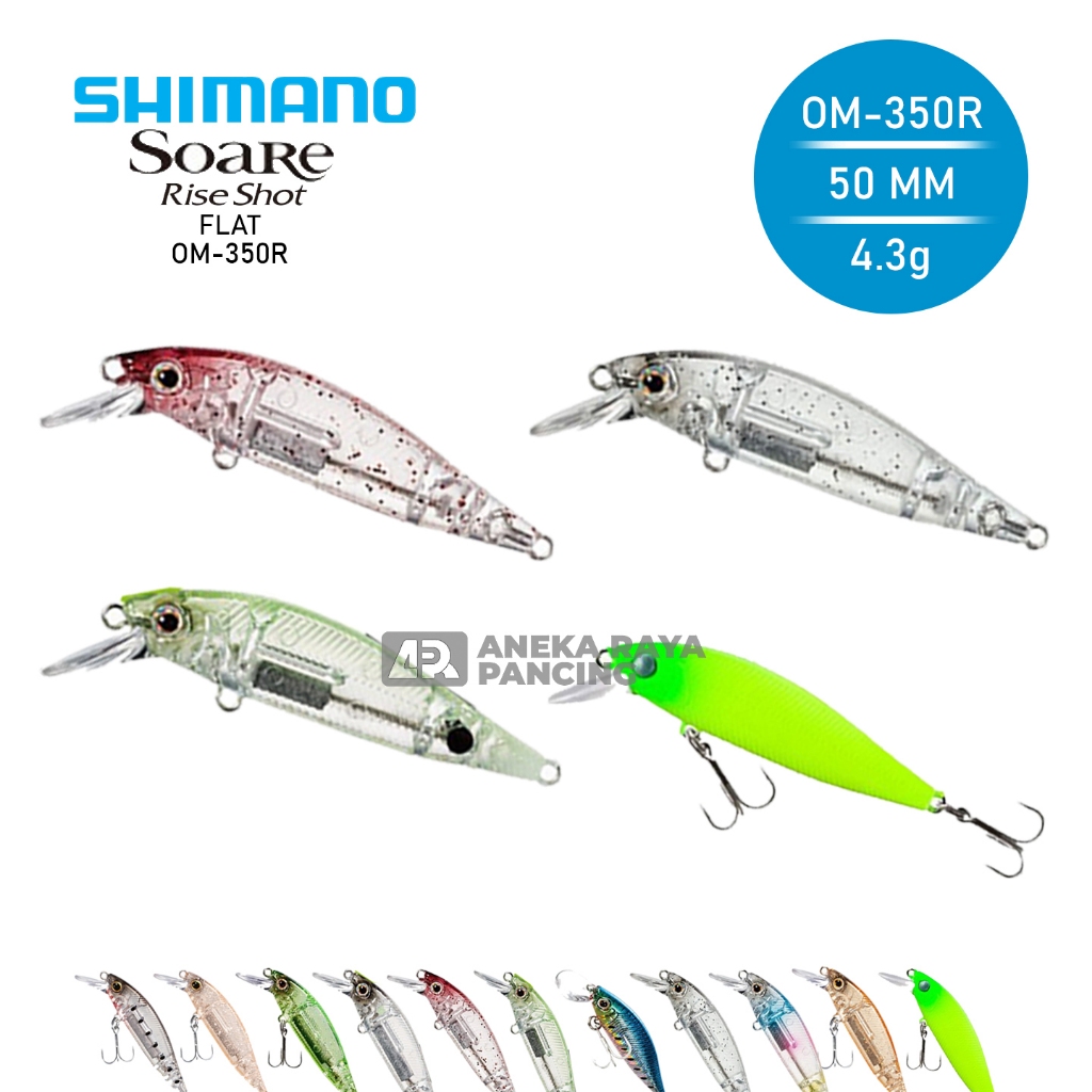 Shimano Soare Rise Shot Minnow Bait | Minnow 4g | Scaleboost | Shopee ...