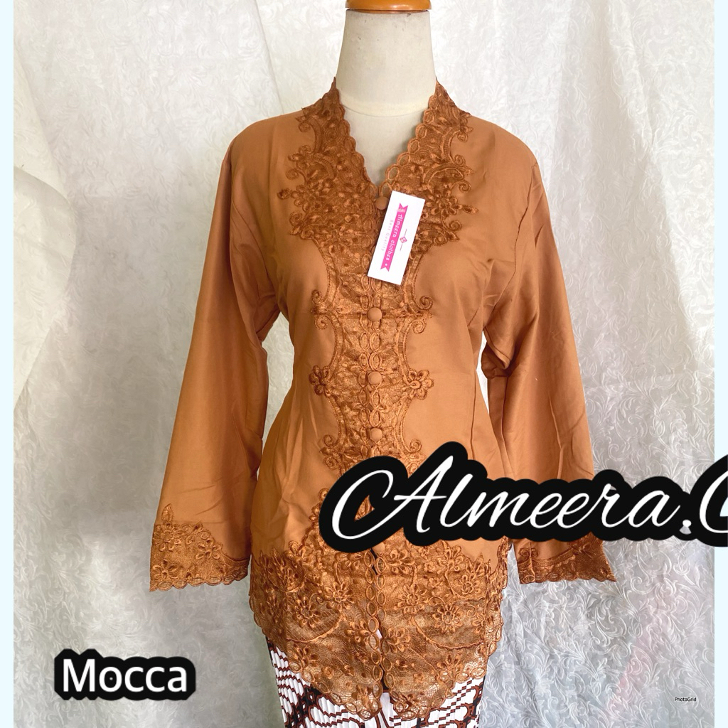 MERAH HIJAU Encim kebaya in coksu, red, green TOSCA, mocha, gray, and ...