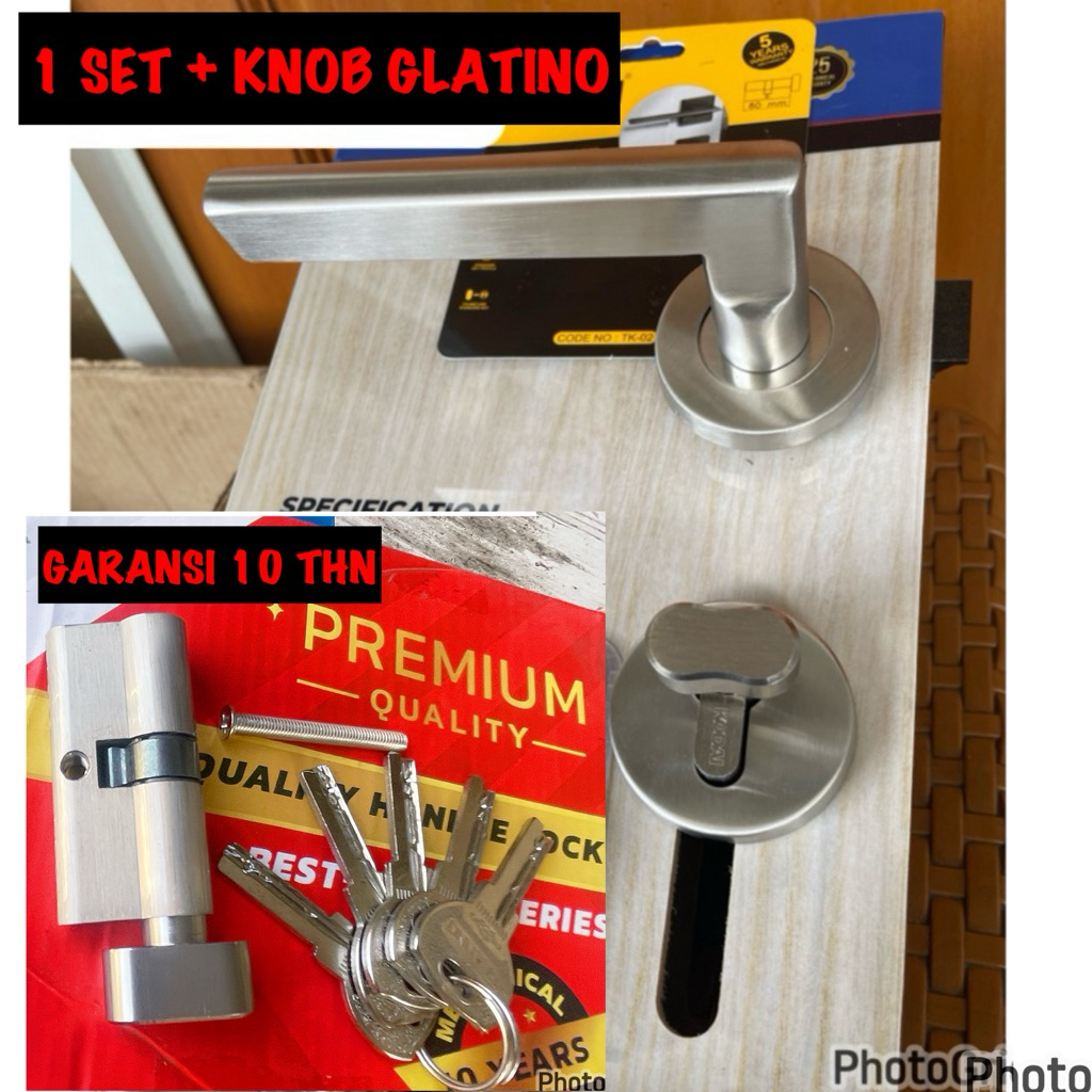 Price of split door Handle + rotating cylinder kodai roses knob + kodai ...