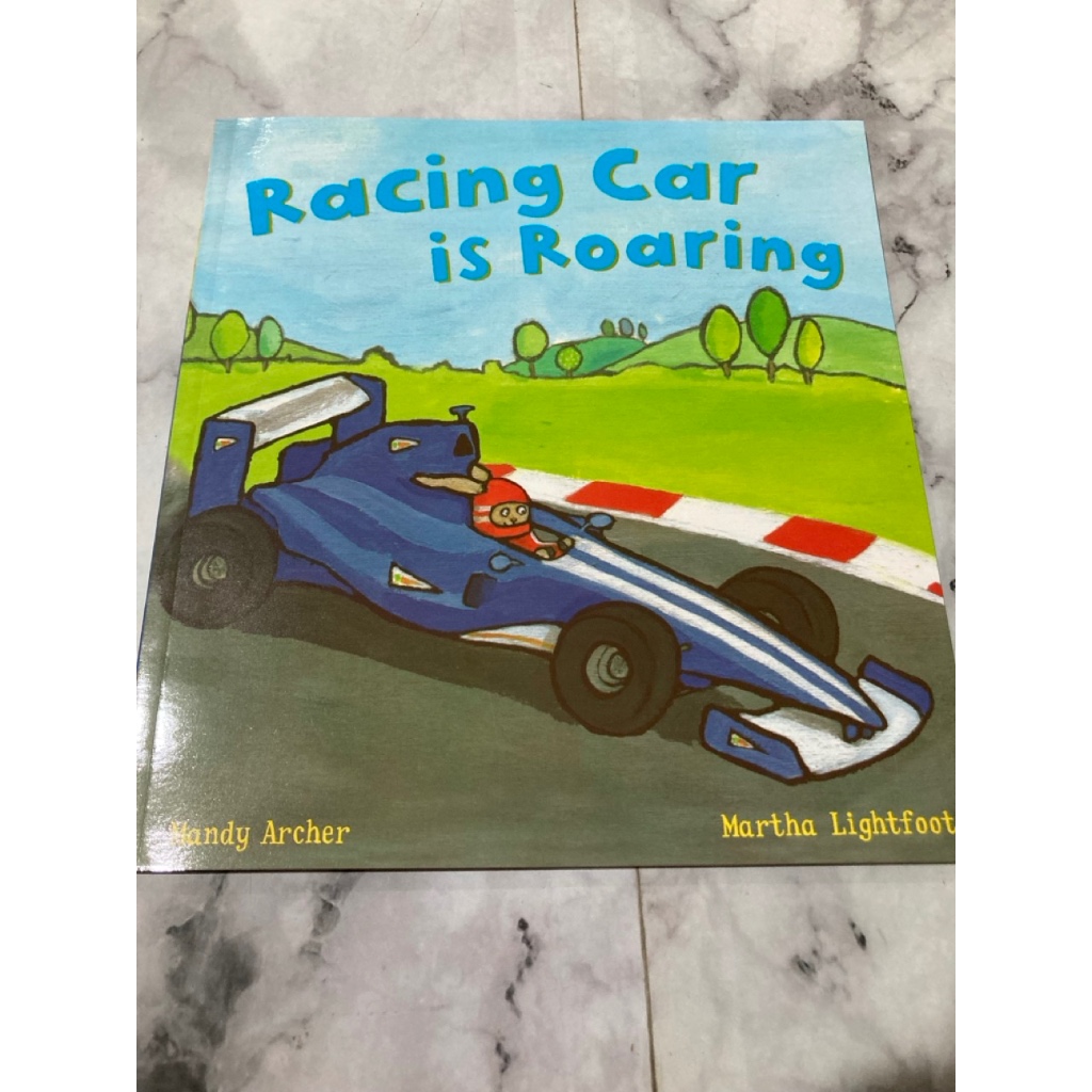 Racing car is roaring transportation car, boys' story book, car ...