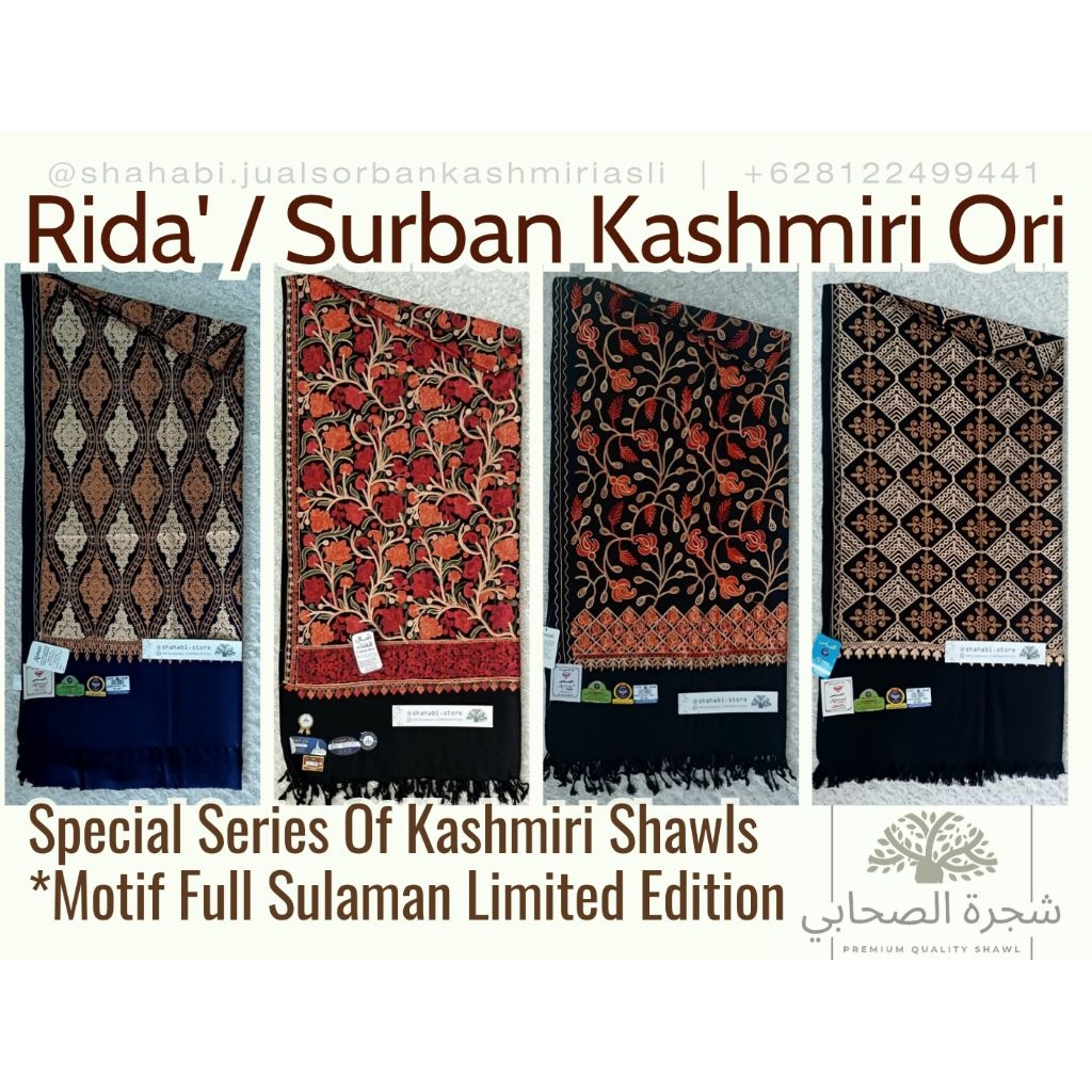 Price of Thick Embroidered Kashmiri Turban | Rida' Kashmiri | Habib's ...