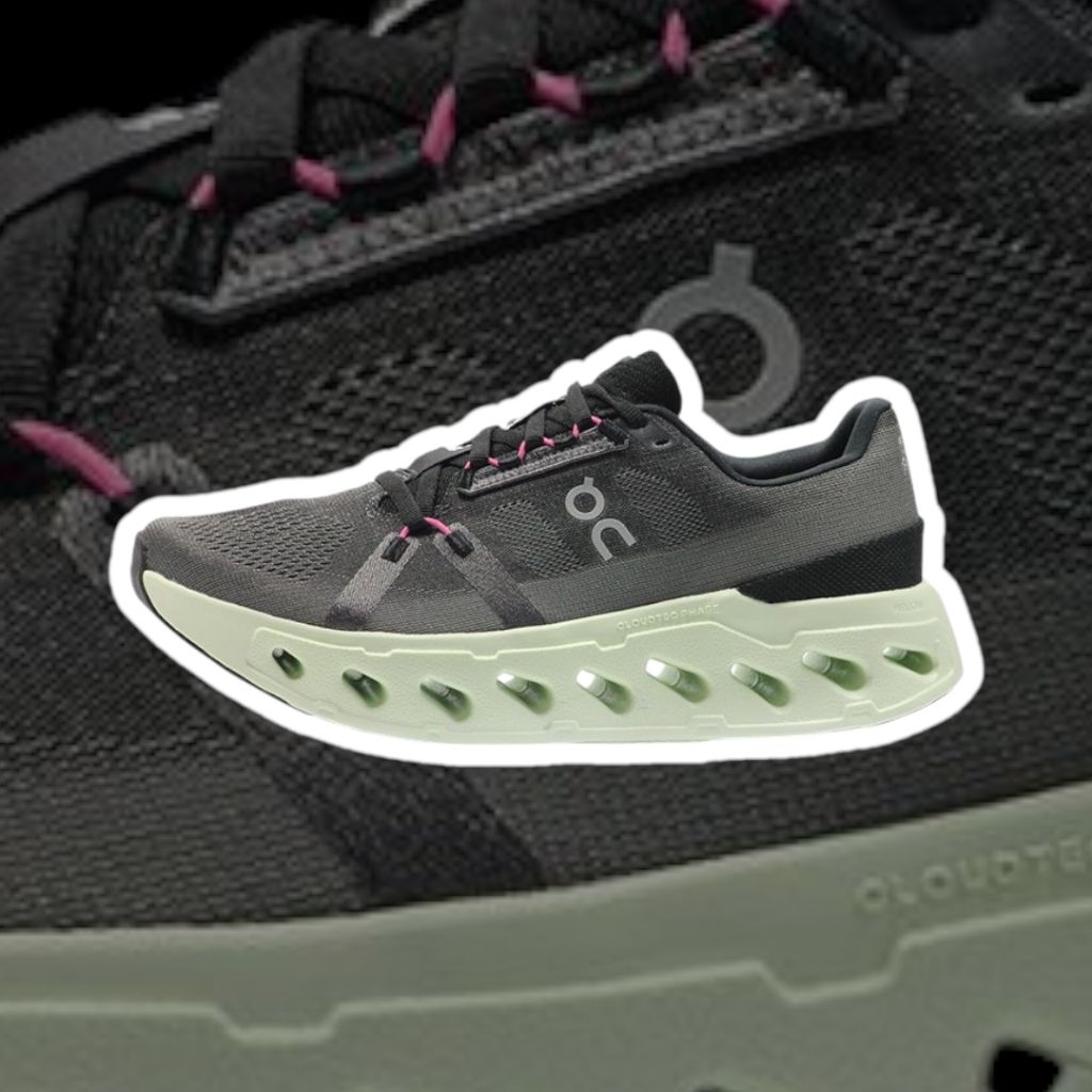 OnCloud Eclipse Black Green Men's and Women's Shoes | Shopee Singapore