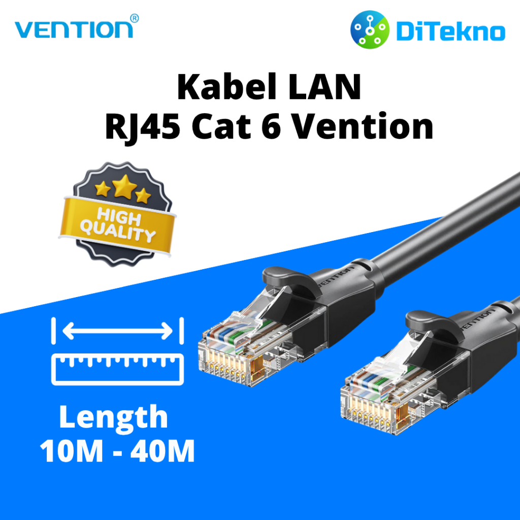 Vention UTP LAN Cable RJ45 Cat6 10 Meters 15 Meters 20 Meters 25 Meters ...