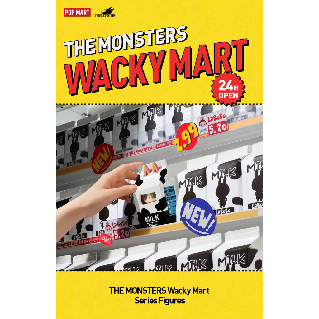 POP MART Labubu The Monsters Wacky Mart Series - Figure Set Selected ...