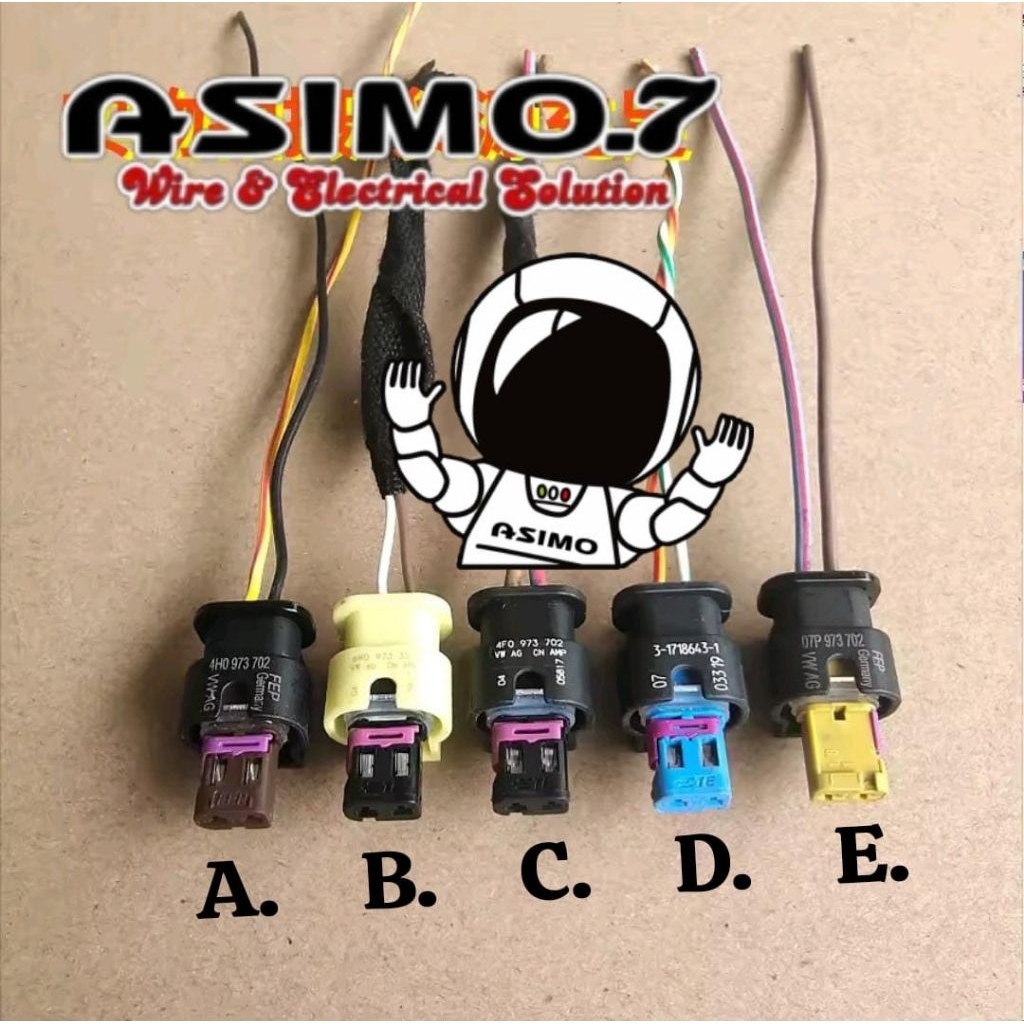 Original Universal 2 pin socket kia hyundai BMW Mercedes Benz Chery ...