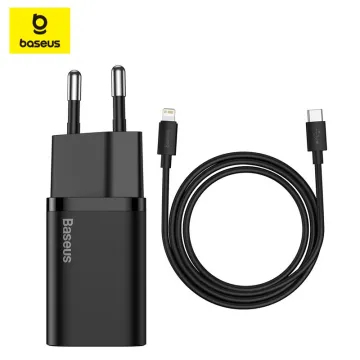 BASEUS Type C Cube 20W PD Fast Charging Quick Charger Adapter 1C 20W EU ...