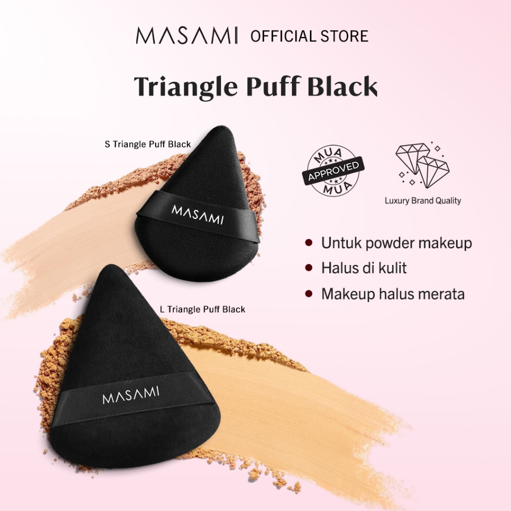 Masami Triangle Puff / Ultra Triangle Puff / Slim Triangle Puff / Loose ...