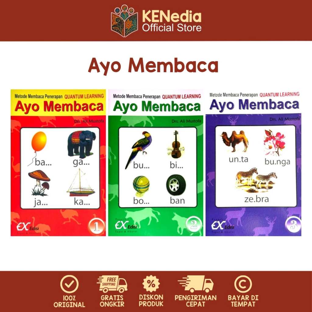 1 Set Let's Read - Let's Read | Shopee Singapore
