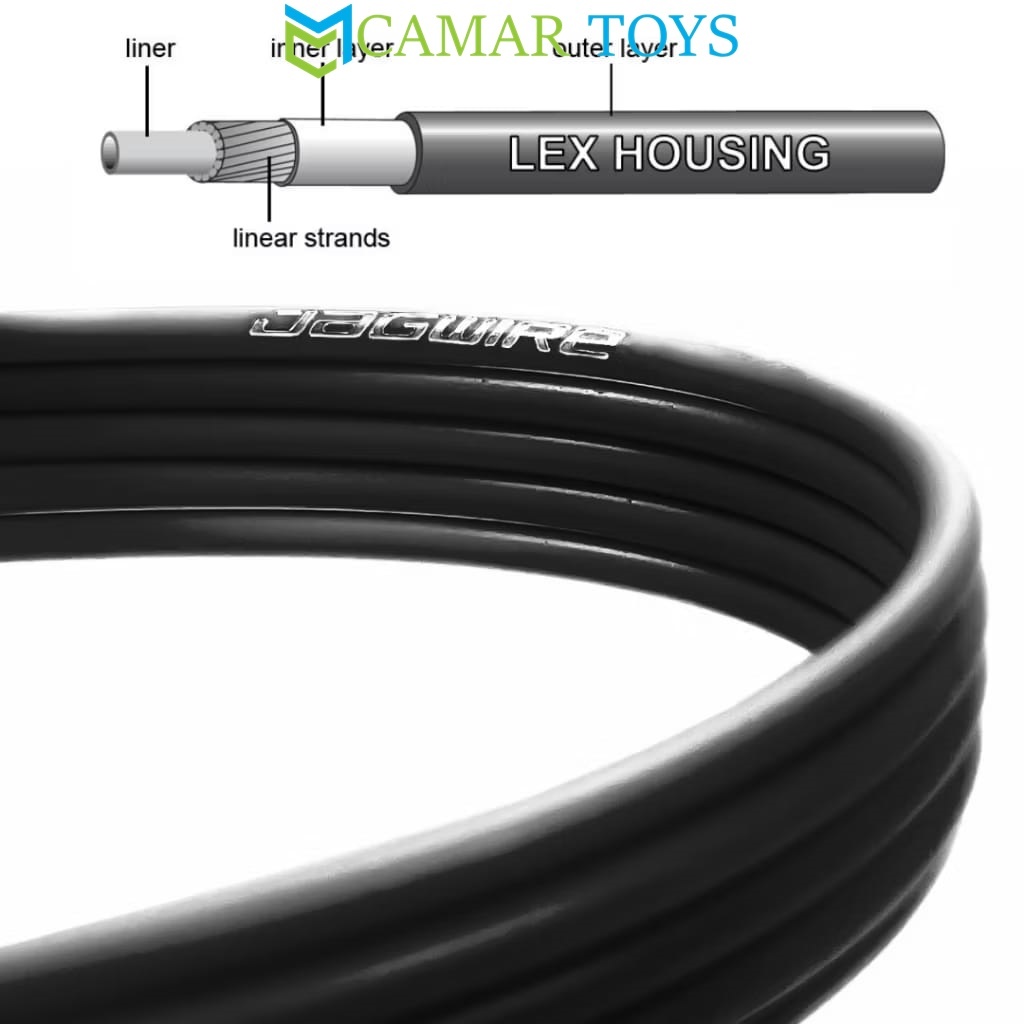 Cable Housing Jagwire Lex Outer Cable Shifter Black Per Meter Folding ...