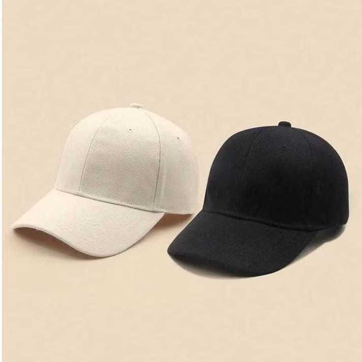 Plain men's and women's hats | Shopee Singapore