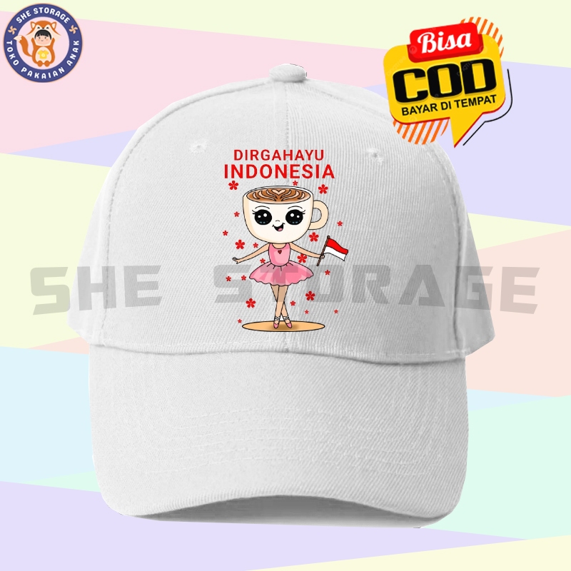 ANOMALI BALLERINA CAPPUCINA CHILDREN'S BASEBALL HAT DIRGAHAYU INDONESIA ...