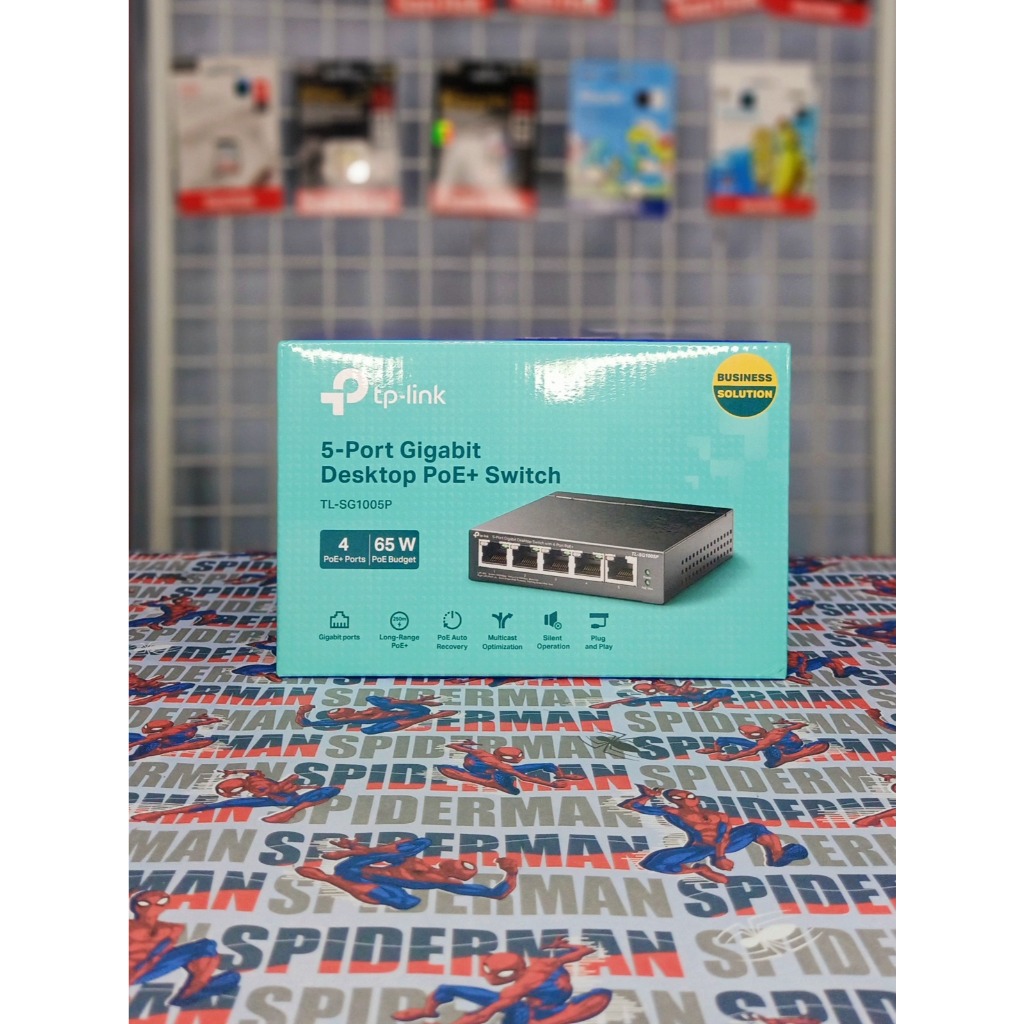 TP-LINK TL-SG1005P 5-Port Gigabit Desktop PoE Switch | Shopee Singapore