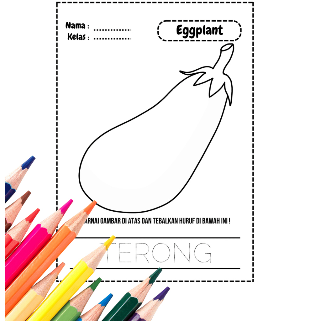50 Sheets of Children's Coloring Book – A5 Size, Thick Contents ...
