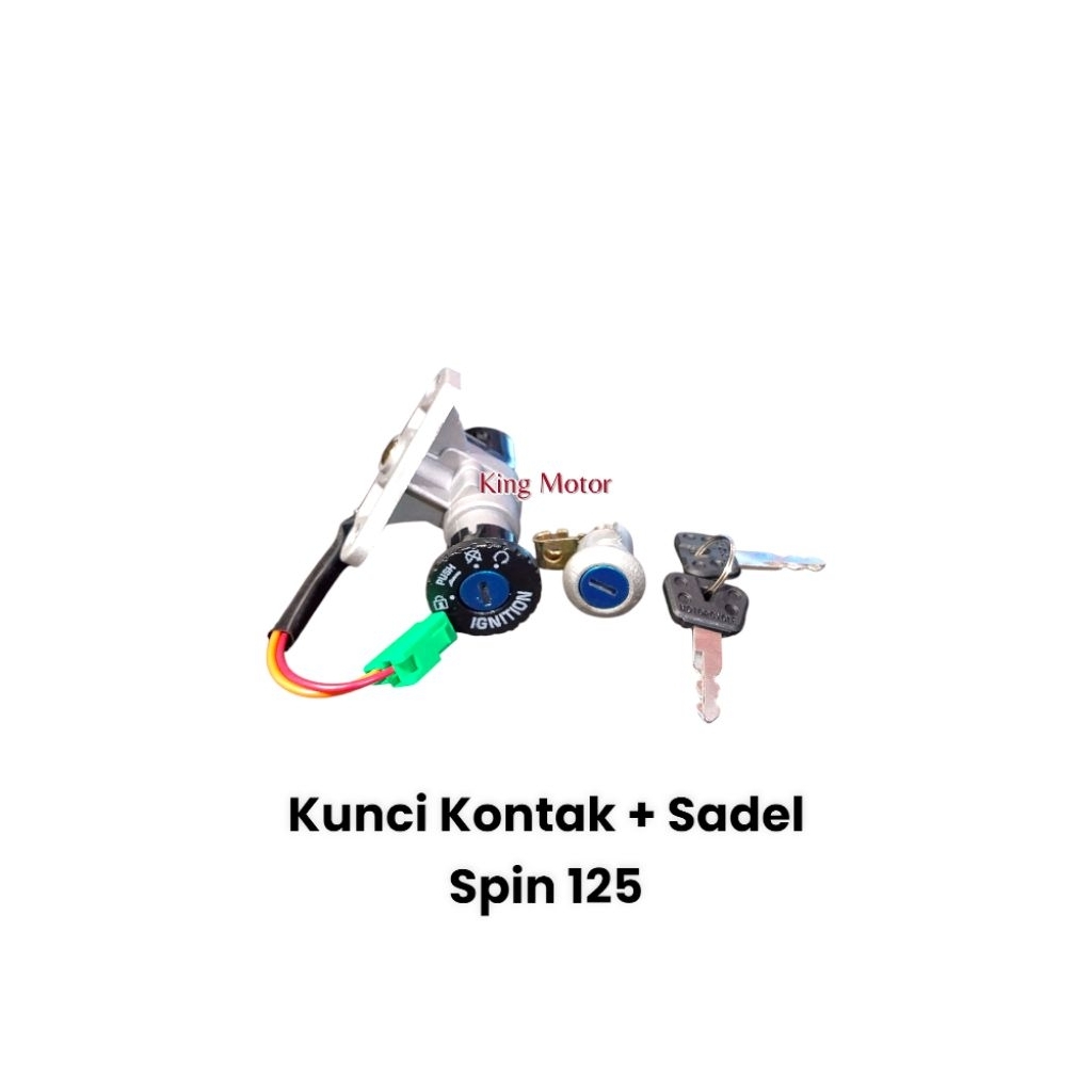 CONTACT KEY SET + SUPER QUALITY BP SUZUKI SPIN 125 SADEL | Shopee Singapore