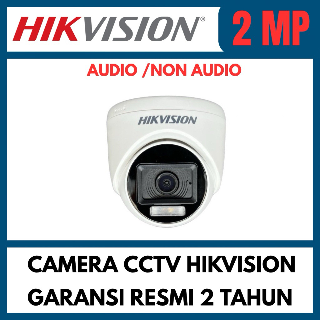 HIKVISION 2MP TURBO HD 1080P AUDIO/NON AUDIO CCTV CAMERA | Shopee Singapore
