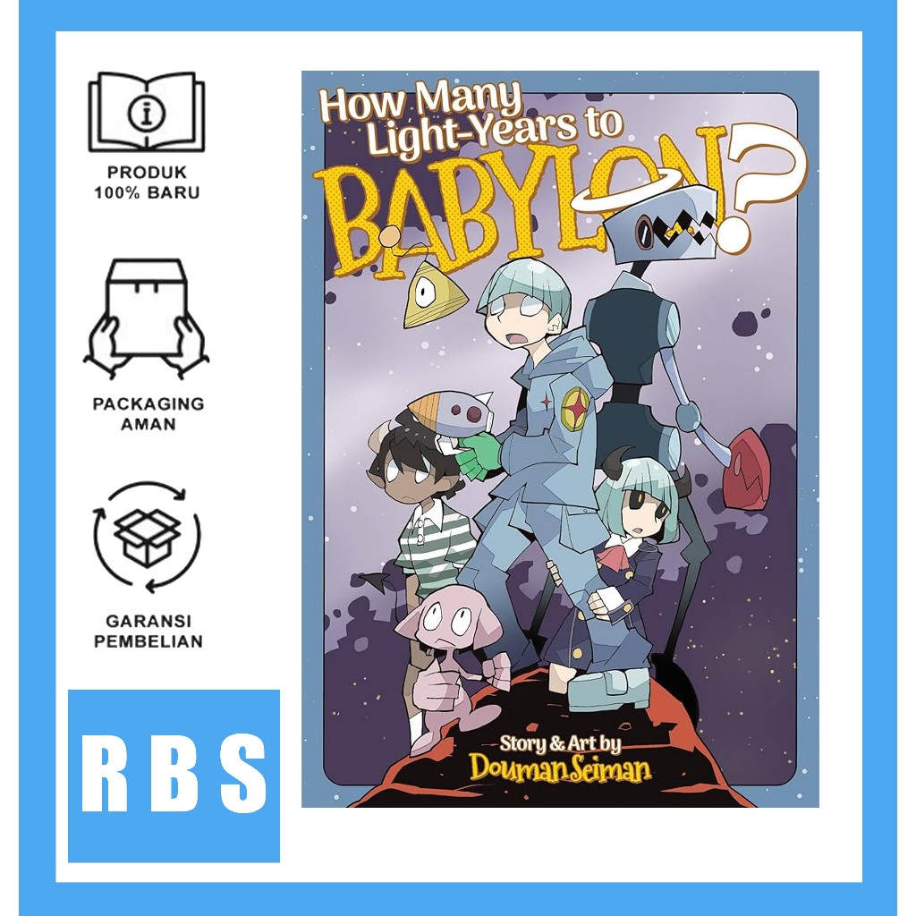 How Many Light-Years to Babylon Manga Comic? By Douman Seiman | Shopee ...