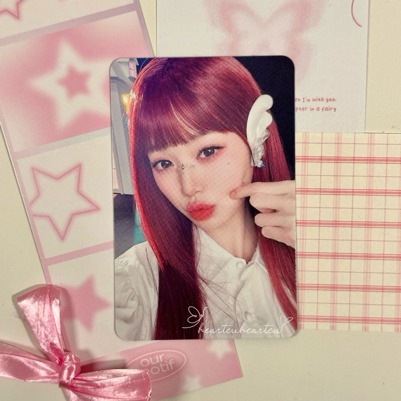 MERAH [OFFICIAL] — Ive Jang Wonyoung Photocard era Switch Heya Accendio ...