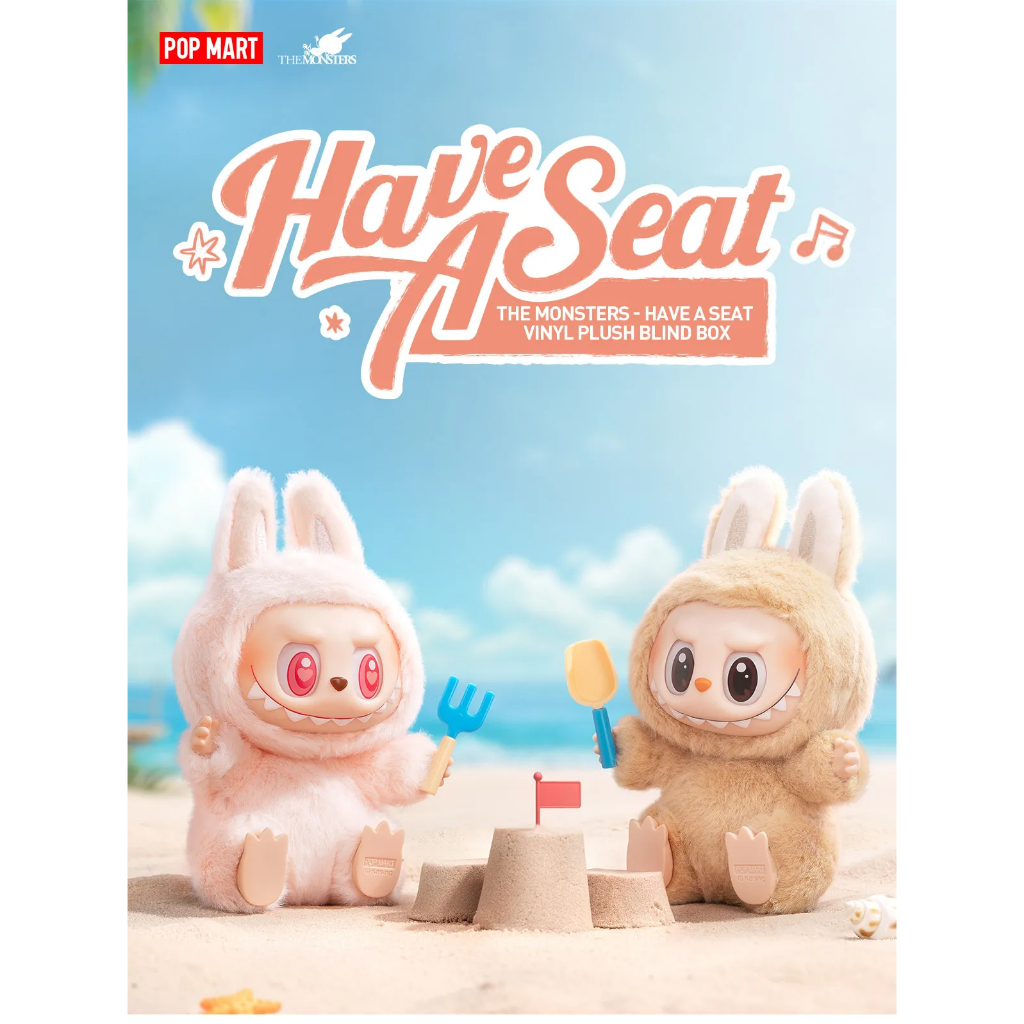 Original Pop Mart The Monsters Labubu Version 2 - Have a Seat Vinyl ...