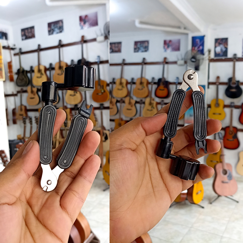 Original 3 IN 1 String Winder Guitar String Winding Tool String Winder ...