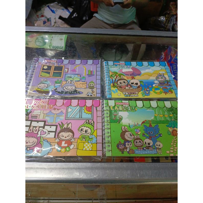 Labubu Labubu Sticker Book | Shopee Singapore