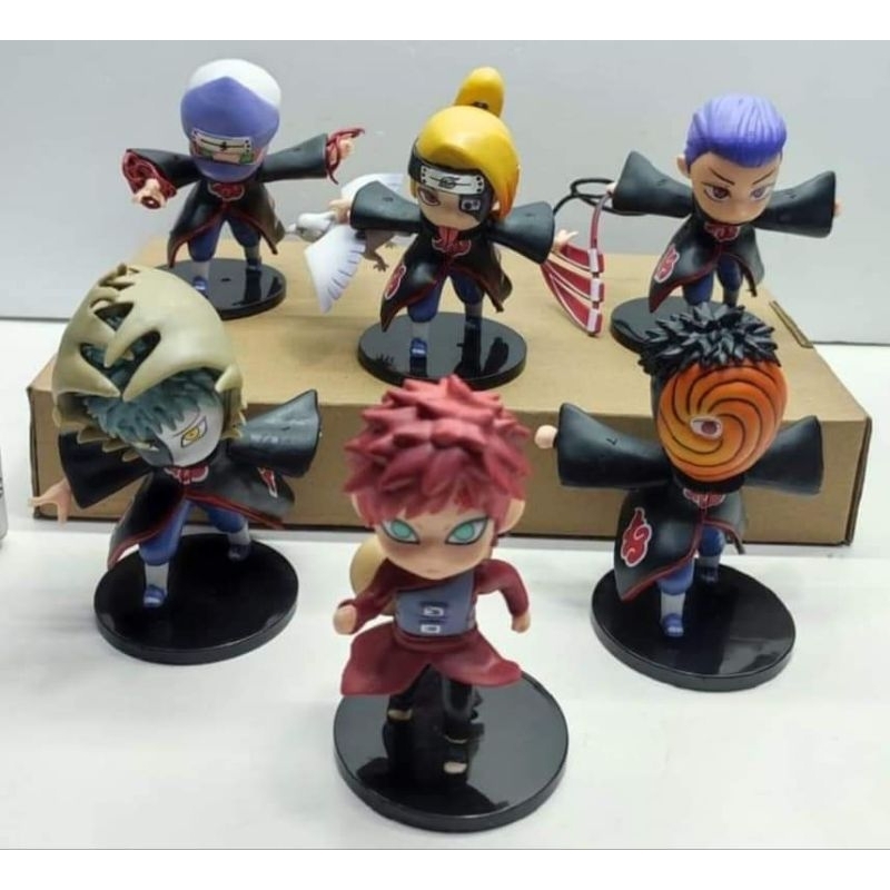 Naruto action figure toy akatsuki itachi deidara itachi uchiha minato ...