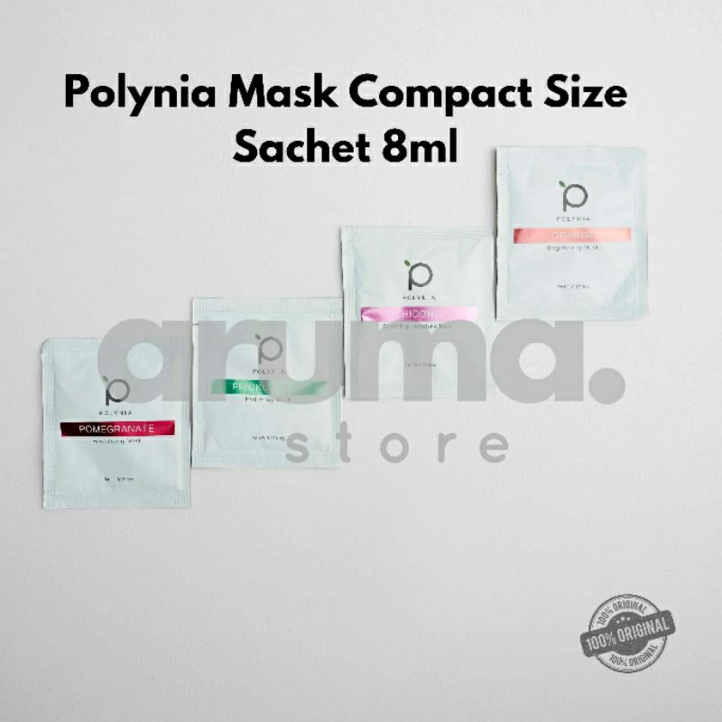 Polynia Mask Compact Size Sachet 8ml | Shopee Singapore