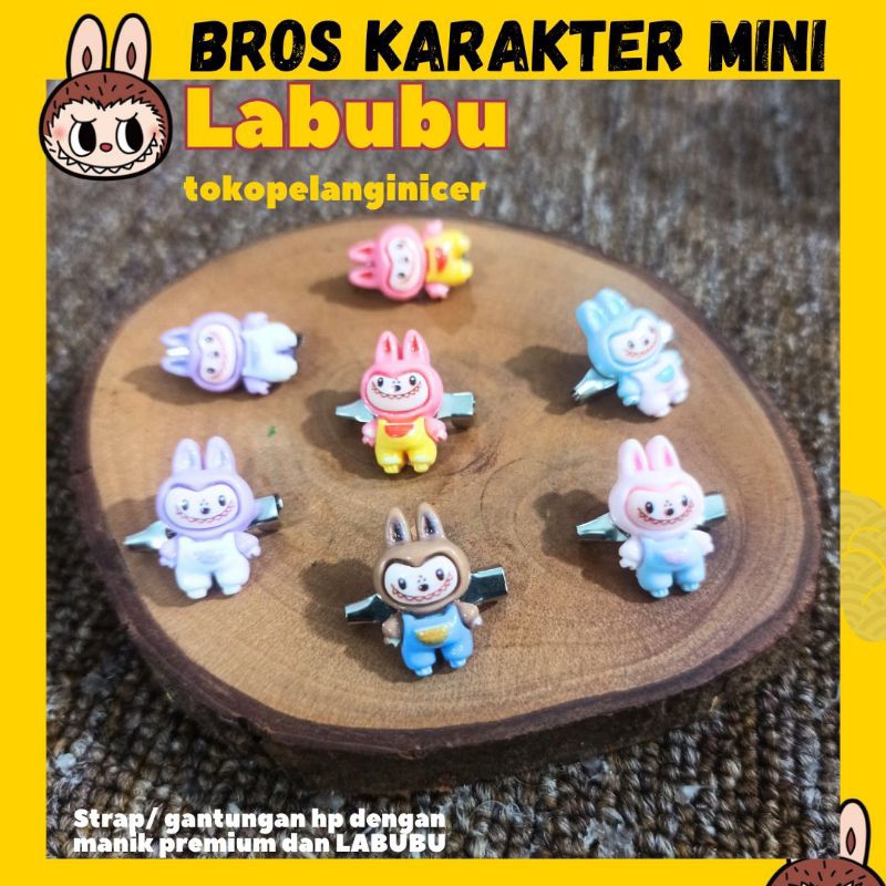 LABUBU BROSCHES- LABUBU CHILDREN'S CHARACTER BROS - SMALL BROSS PINCHES ...