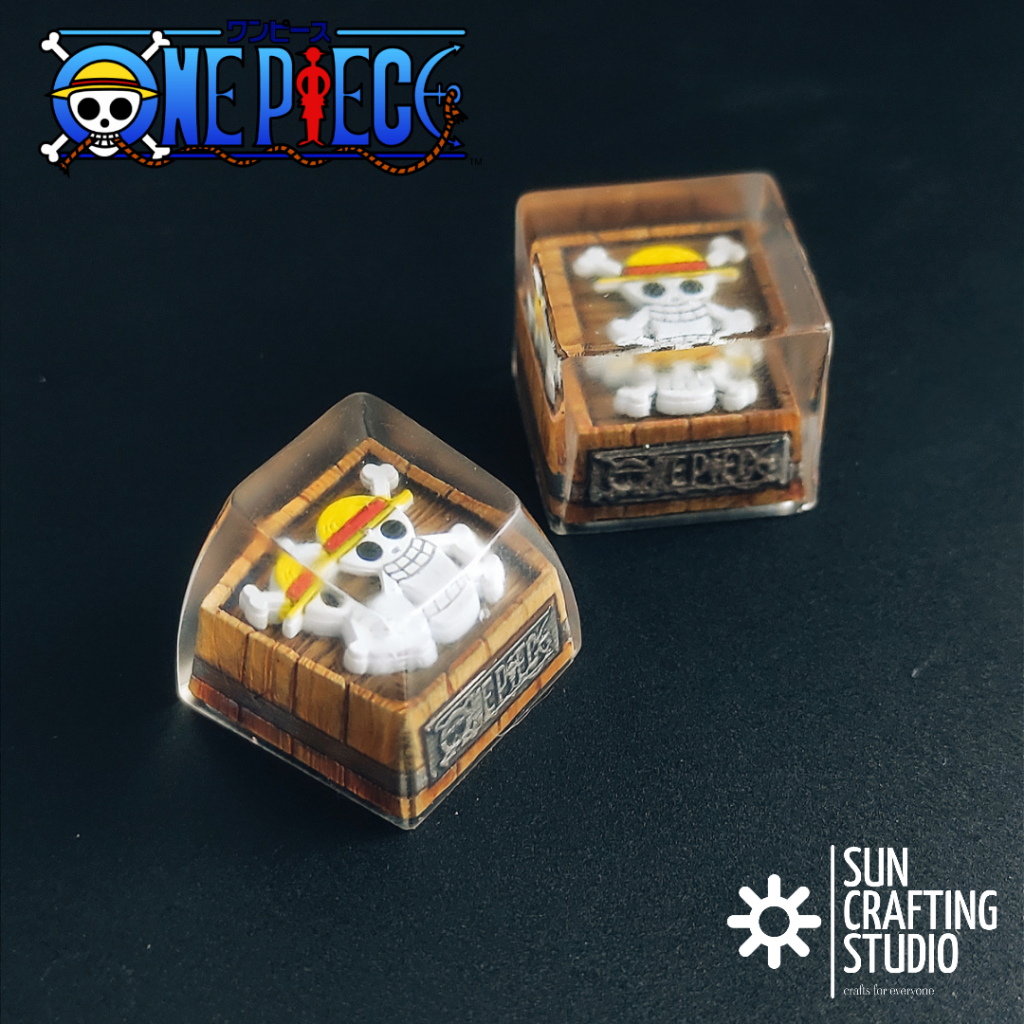 Artisan Keycap One Piece Custom Keyboard Keycaps Anime One Piece Logo ...