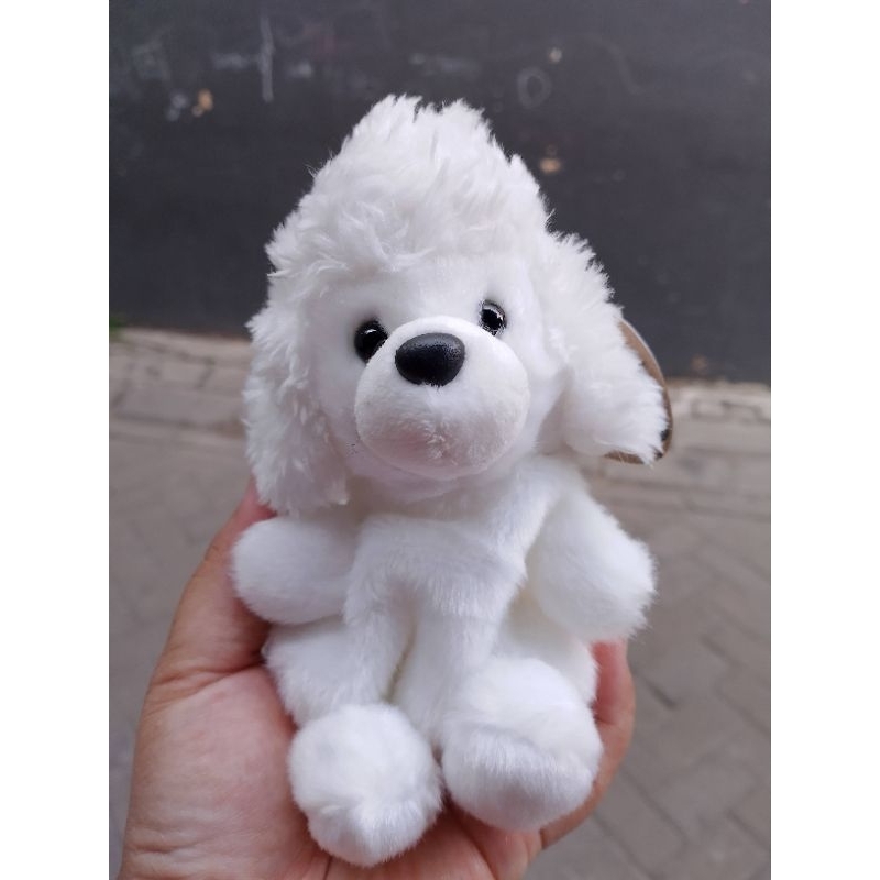 PUTIH Original Dog White Palm Pals Puddle White Puddle Doll | Shopee ...