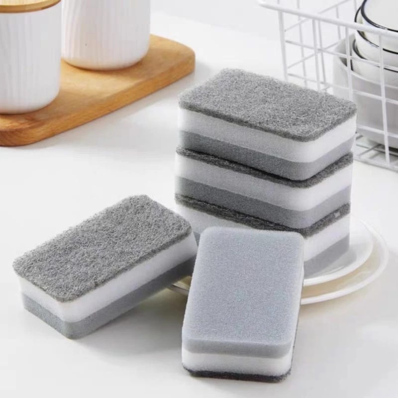 Double Sided Oil Dishwashing Foam Sponge/2-Sided Dishwashing Sponge ...