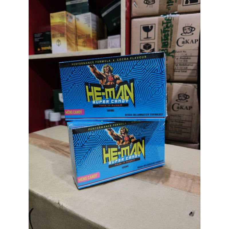 He man heman chocolate candy, 12 pcs | Shopee Singapore