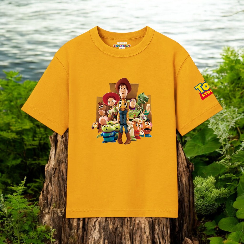 Kiddiekraft - Toy Story Children's T-shirt Toy Story Distro Cotton ...