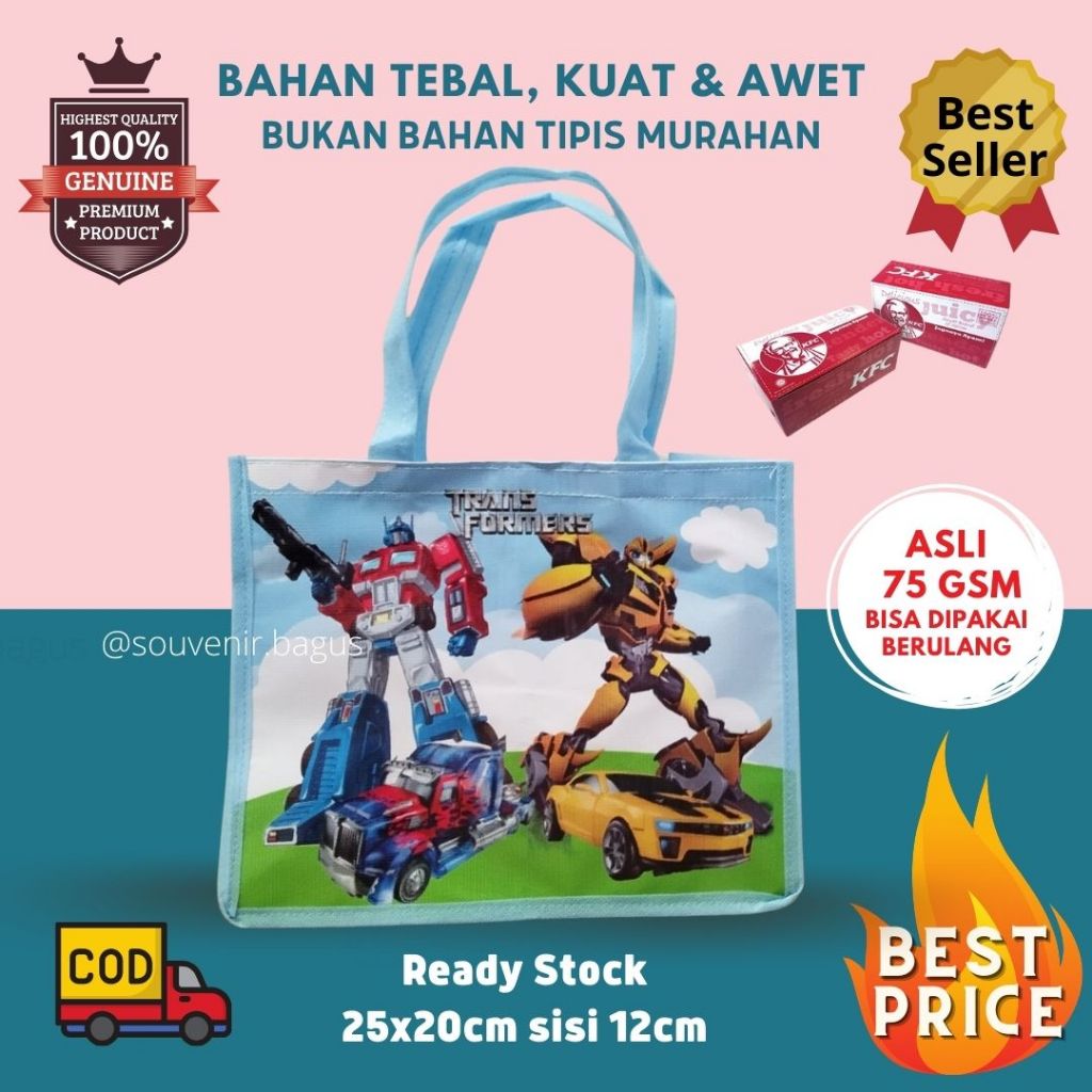 Transformer Birthday Bag Transformer Birthday Souvenir Transformers ...