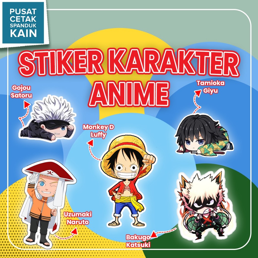 Naruto BORUTO MY HERO ACADEMIA JUJUTSU KAIZEN ONE PIECE ANIME Character ...