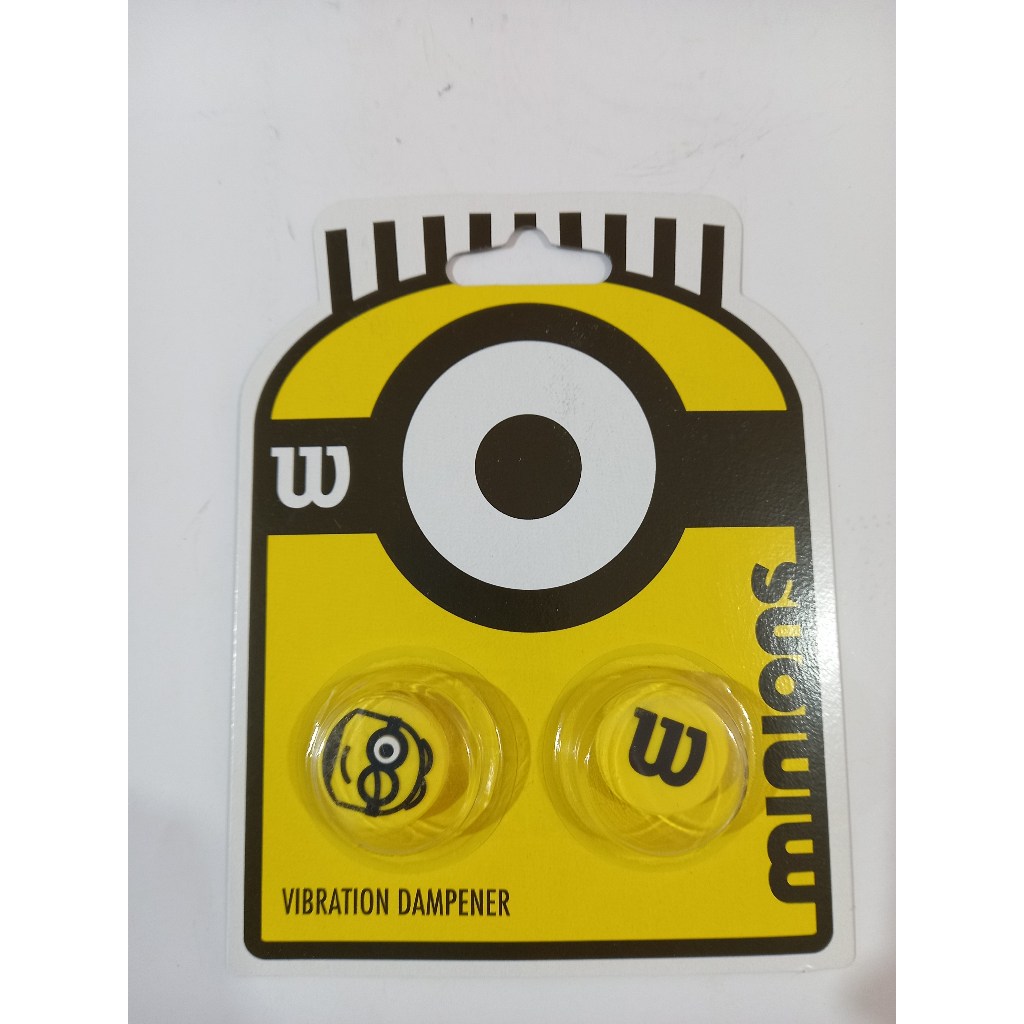 Vibration Dampener Wilson Minion Tennis Racket Damper | Shopee Singapore