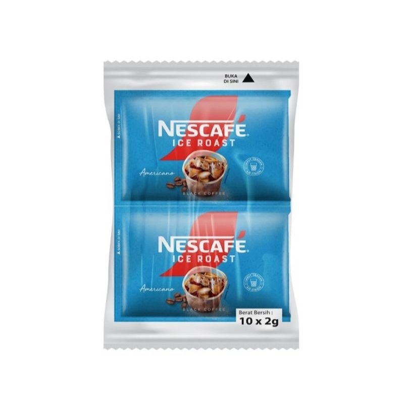 Nescafe Ice Roast Americano Coffee Instant Coffee | Shopee Singapore