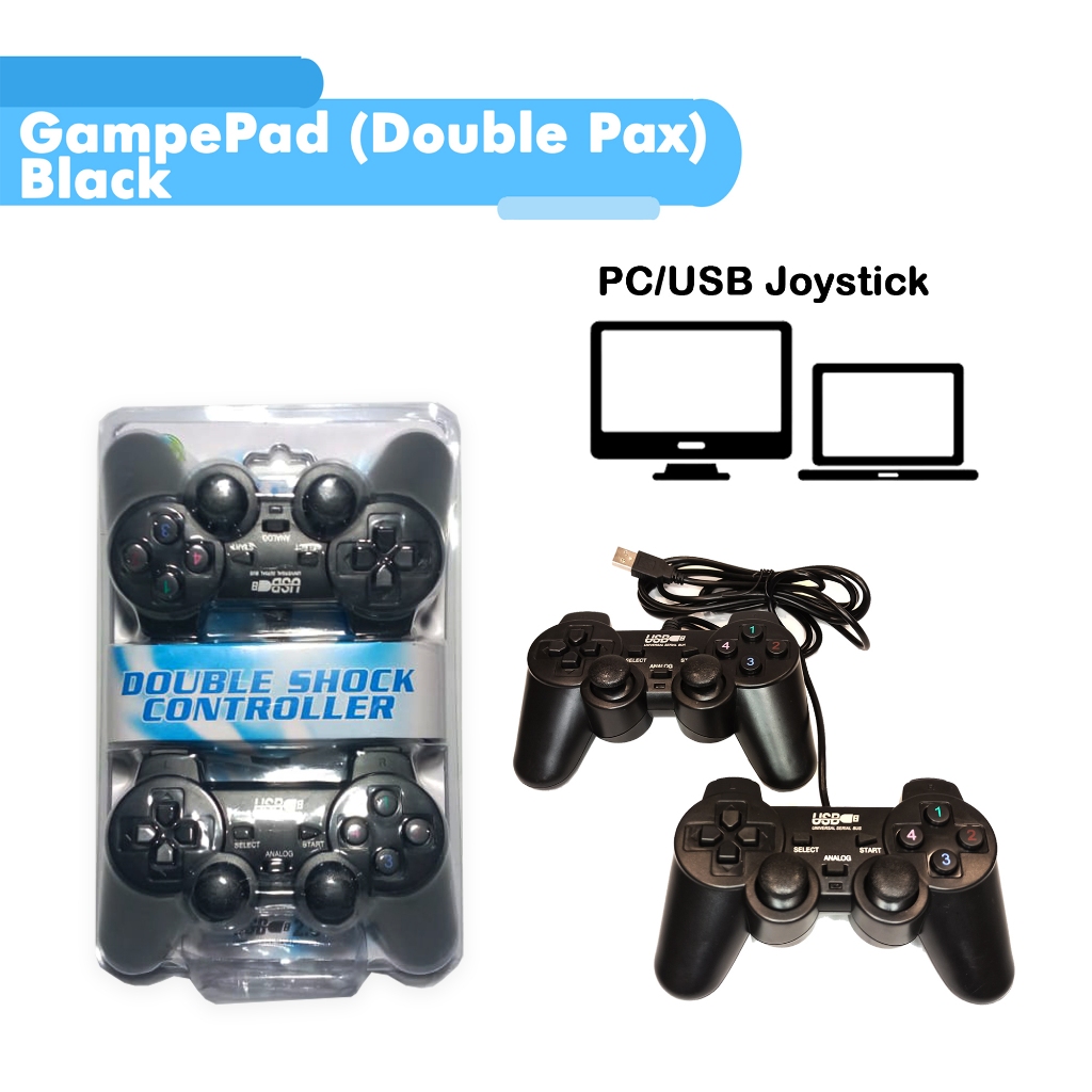 Pc Laptop USB Joystick Controller- Game Pad | Shopee Singapore