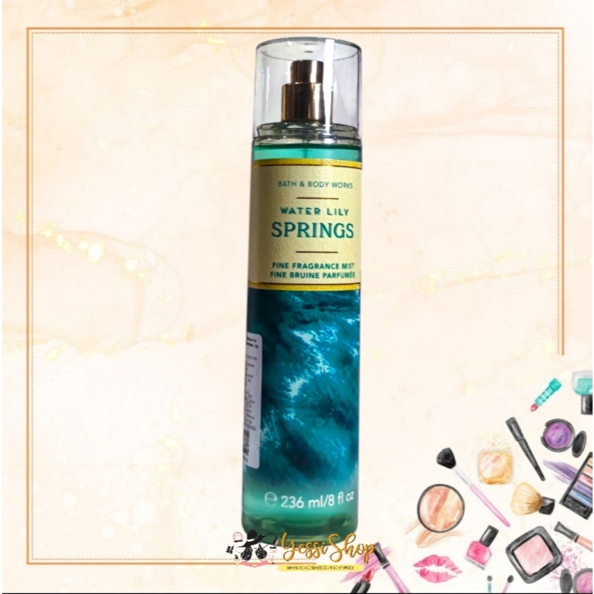 Bath & Body Works Water Lily Spring Fine Fragrance Mist 236ml | Shopee Singapore