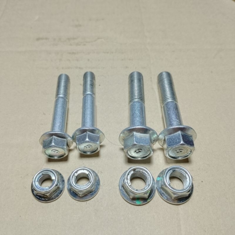 MESIN (4pcs) Yamaha Nmax New, Aerox 155 connected Engine Mounting Bolts ...