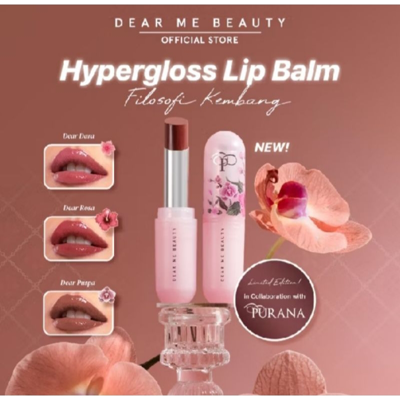 Dear ME HYPERGLOSS LIP BALM PESONA KEMBANG EDITION | Shopee Singapore