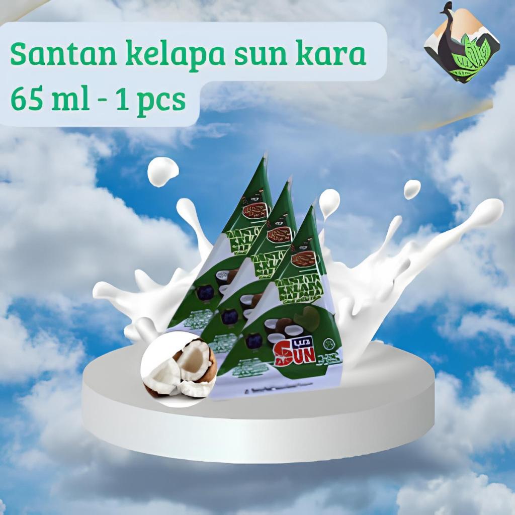 Sun kara coconut milk cone 65 ml x 3 pcs | Shopee Singapore
