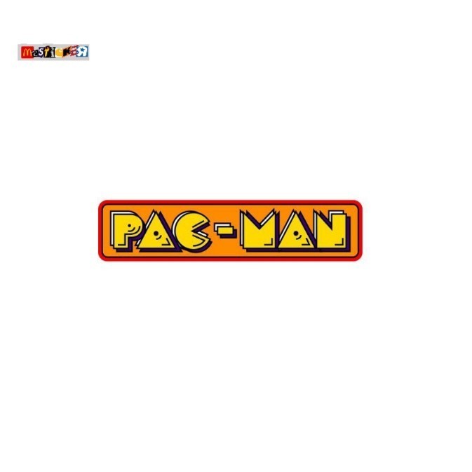 Pac MAN sticker retro vintage sticker logo | Shopee Singapore