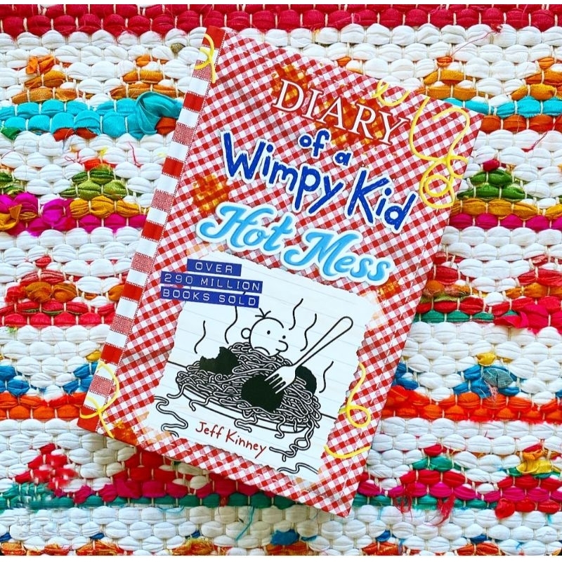 Diary of a Wimpy Kid Hot Mess Jeff Kinney (softcover) | Shopee Singapore