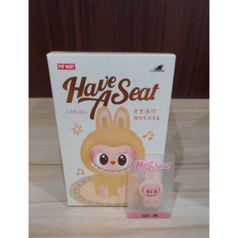 Labubu THE MONSTERS - Have a Seat V2 Vinyl Plush Blind Box POPMART HEHE ...