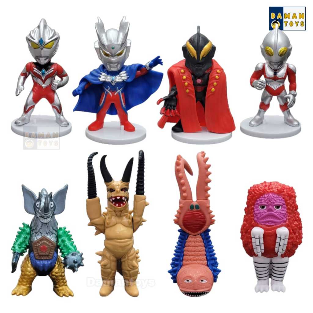 Figure Ultraman ARC Zero Jack Kaiser Belial Twintail Pigmon Gudon ...