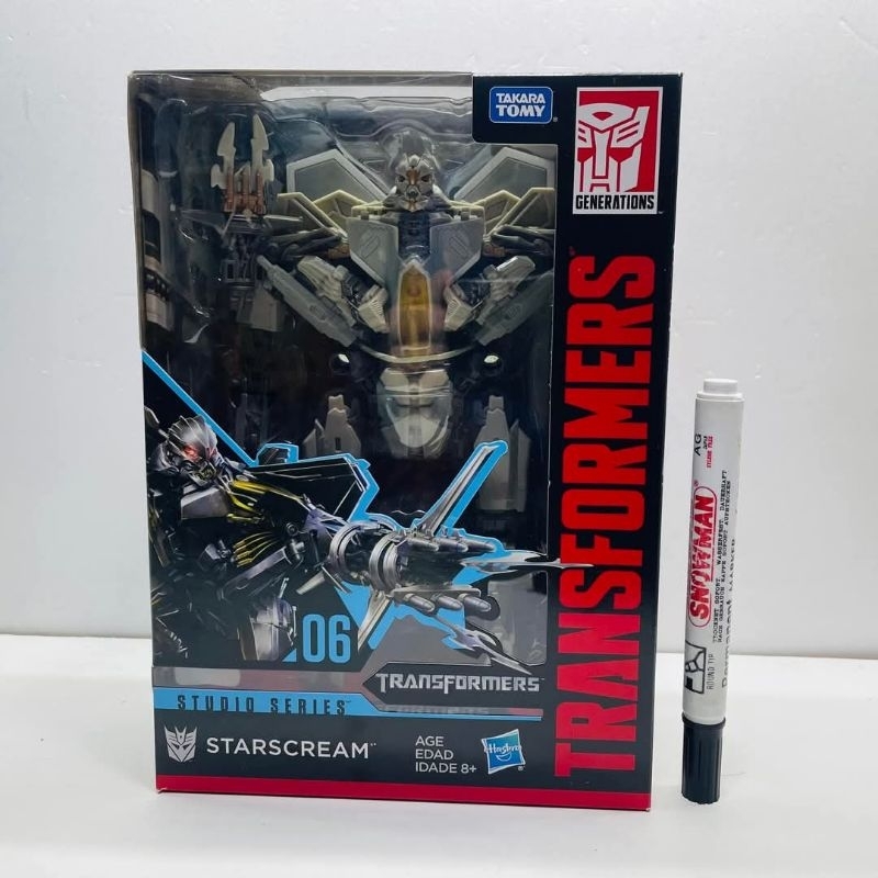 Transformer starscream 6transformers generationstudio series by takara ...