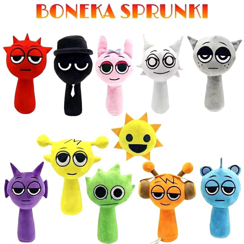Sprunki Horror Plush Rhythm Box New Surrounding the Game Plush Toy 30cm ...
