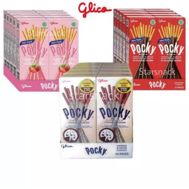 SNACK GLICO POCKY PEJOY HALF SIZE MINI 22GR POKI SNACK | Shopee Singapore