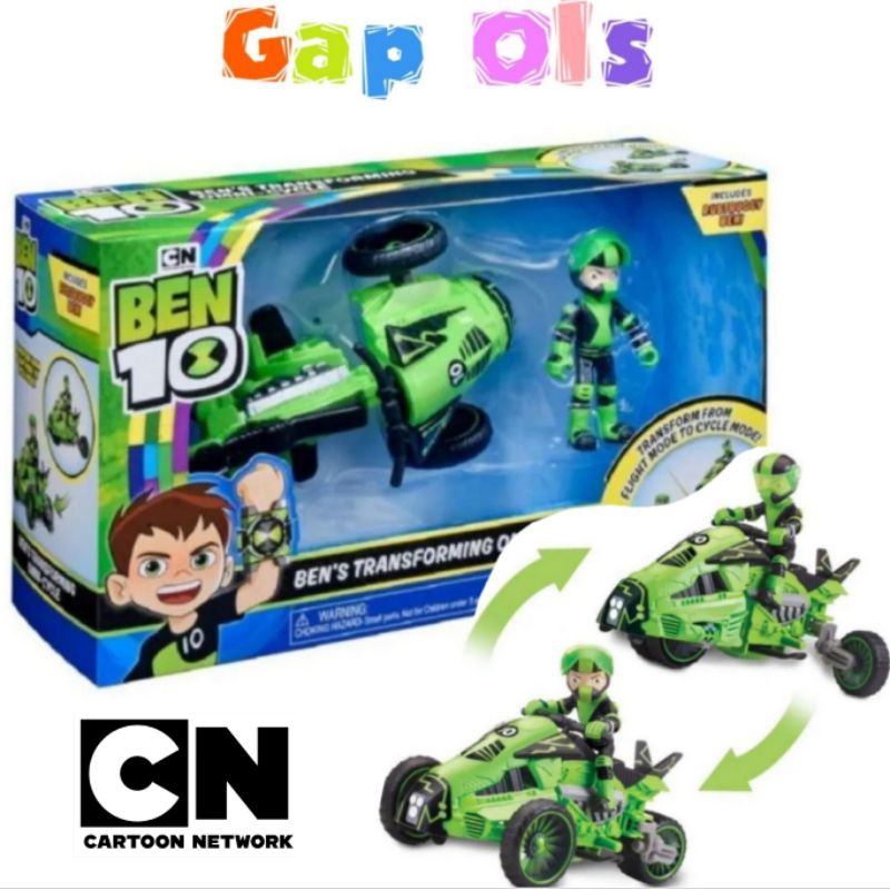 Ben 10 Ben's Transforming Omni Cycle Toy Ben 10 Ben's Transforming Omni ...