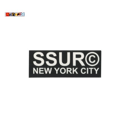 Sticker SSUR New York City logo sticker | Shopee Singapore